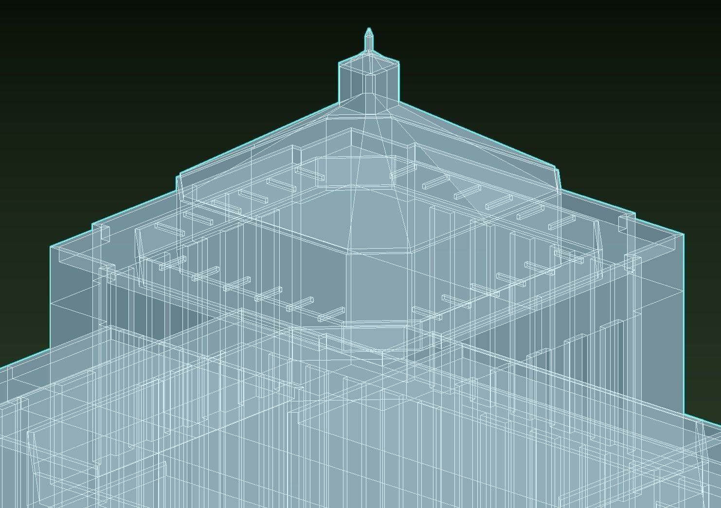 3D model Alameda County Courthouse VR / AR / low-poly | CGTrader