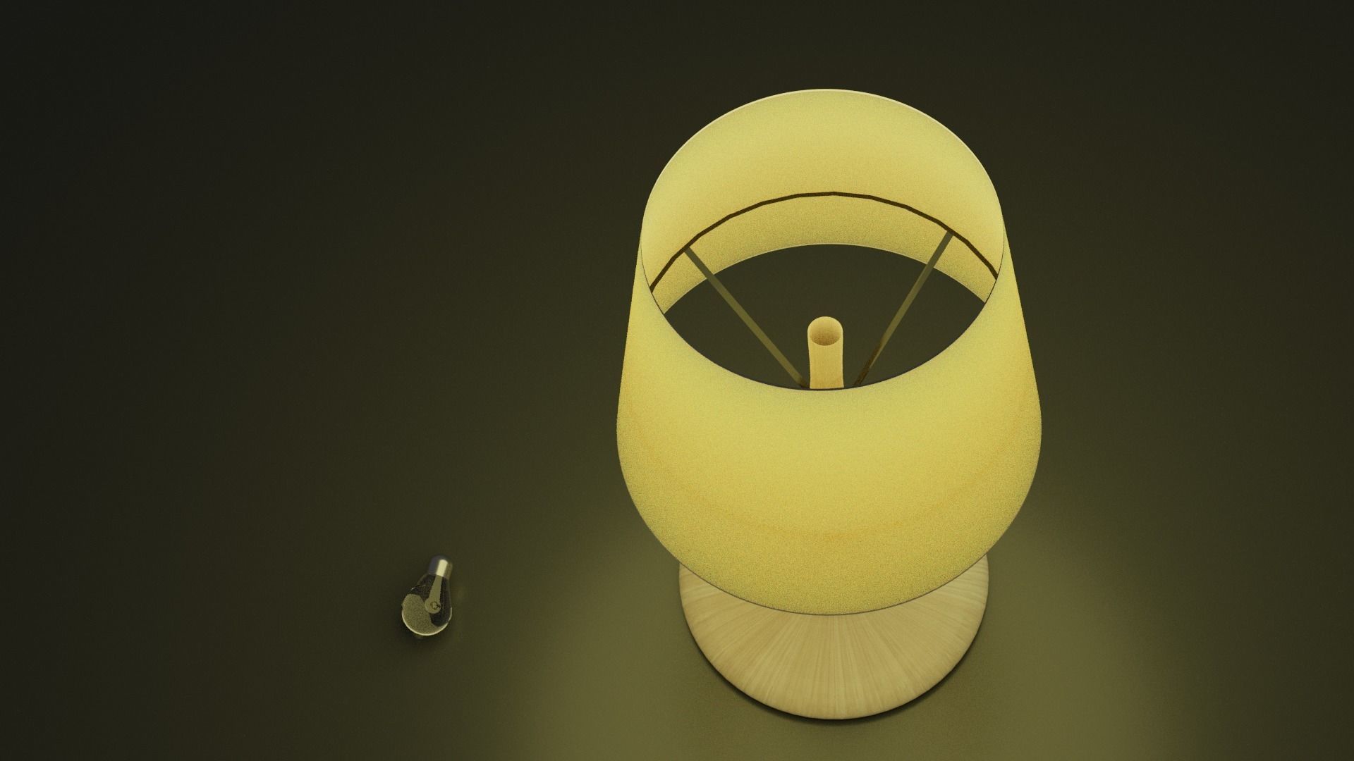 3D model Desk Lamp - Low poly VR / AR / low-poly | CGTrader