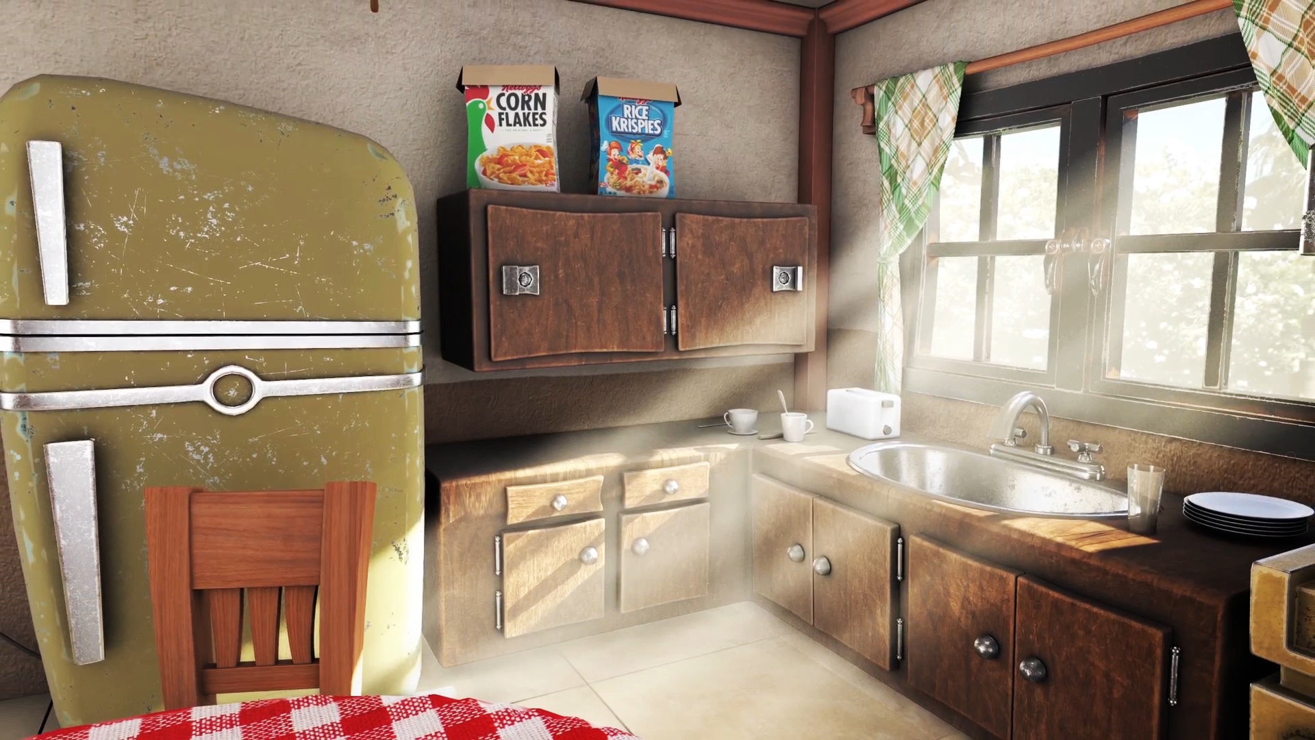 3D Cartoon kitchen environment 3D model | CGTrader