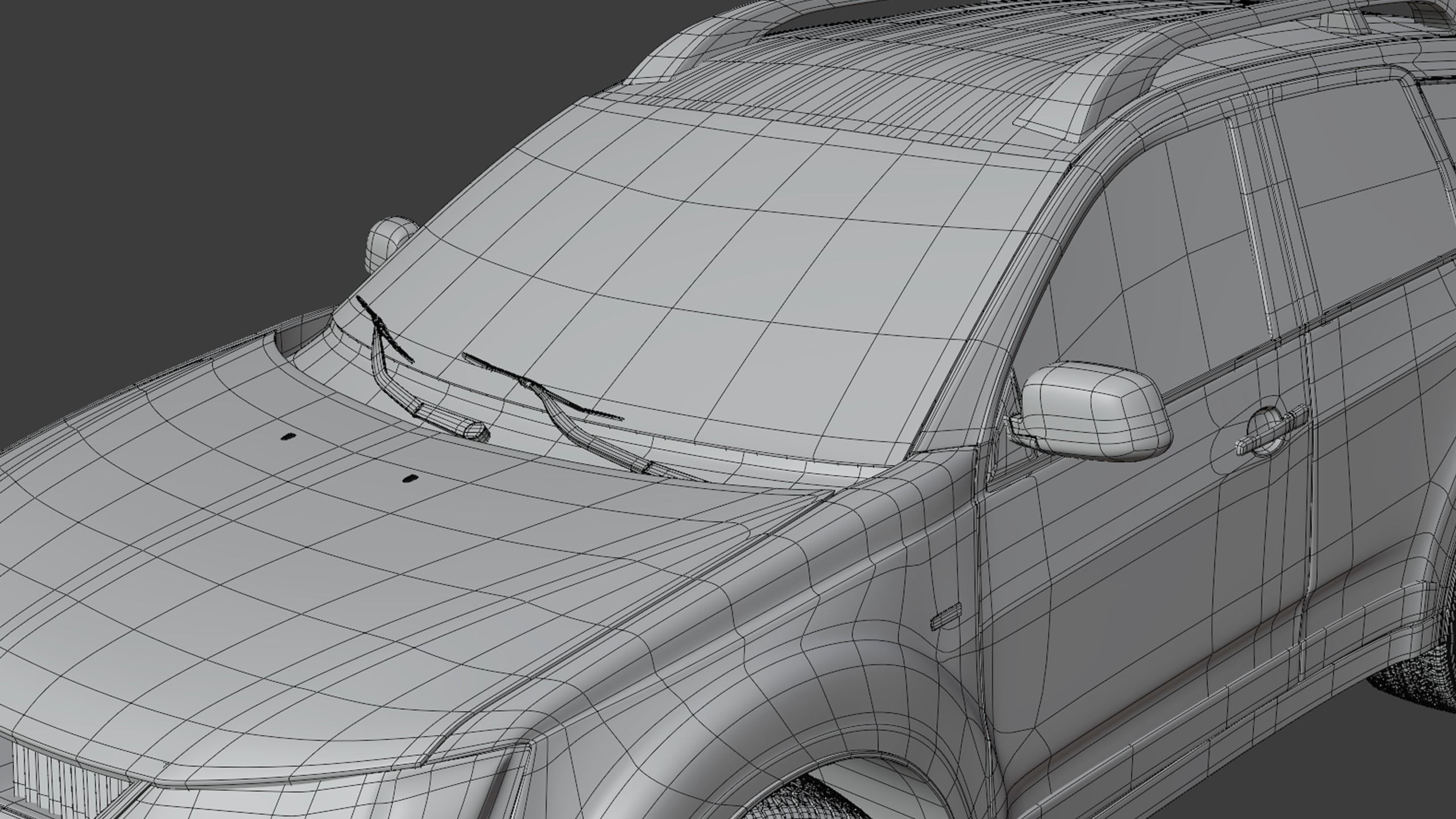 Mitsubishi Outlander 2008 3D model rigged | CGTrader