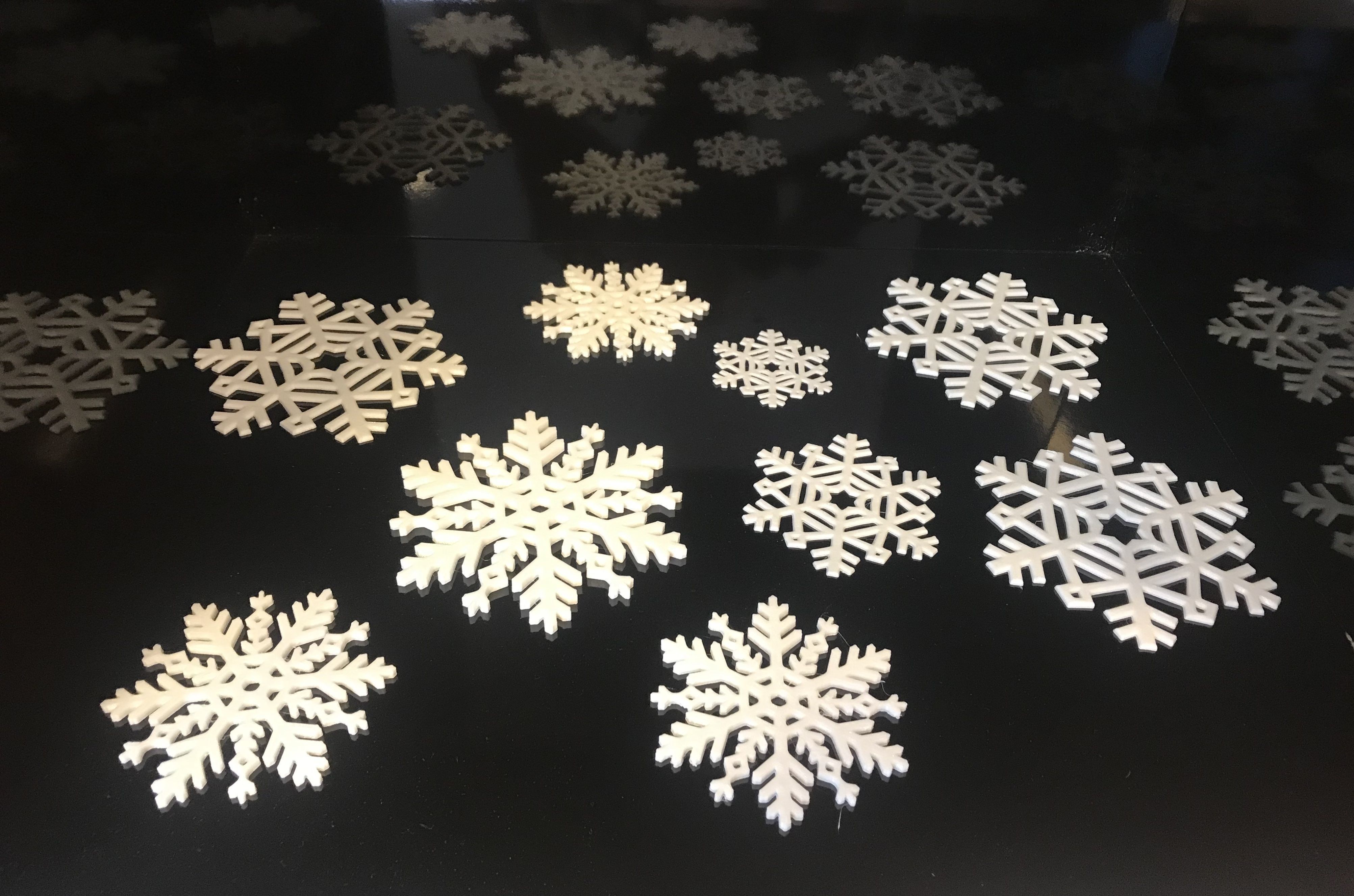Snowflake free 3D model 3D printable | CGTrader