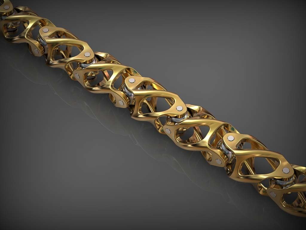 Chain Link 164 3D model 3D printable | CGTrader