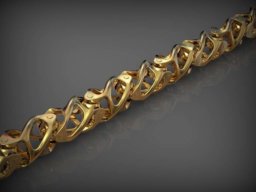 Chain Link 164 3D model 3D printable | CGTrader