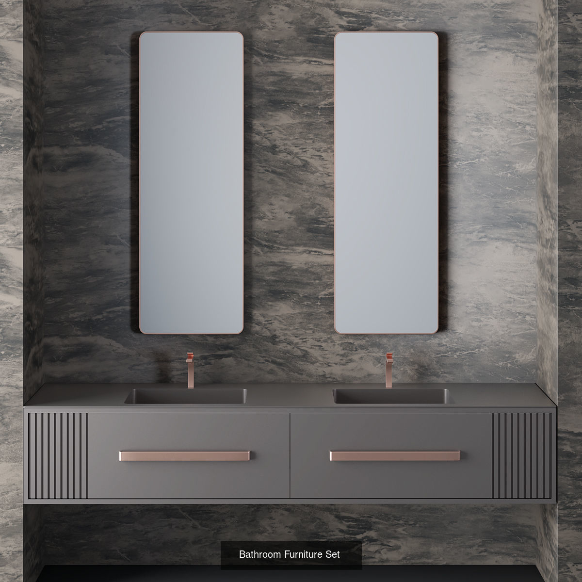 Bathroom Vanity Units 3D Model Collection | CGTrader