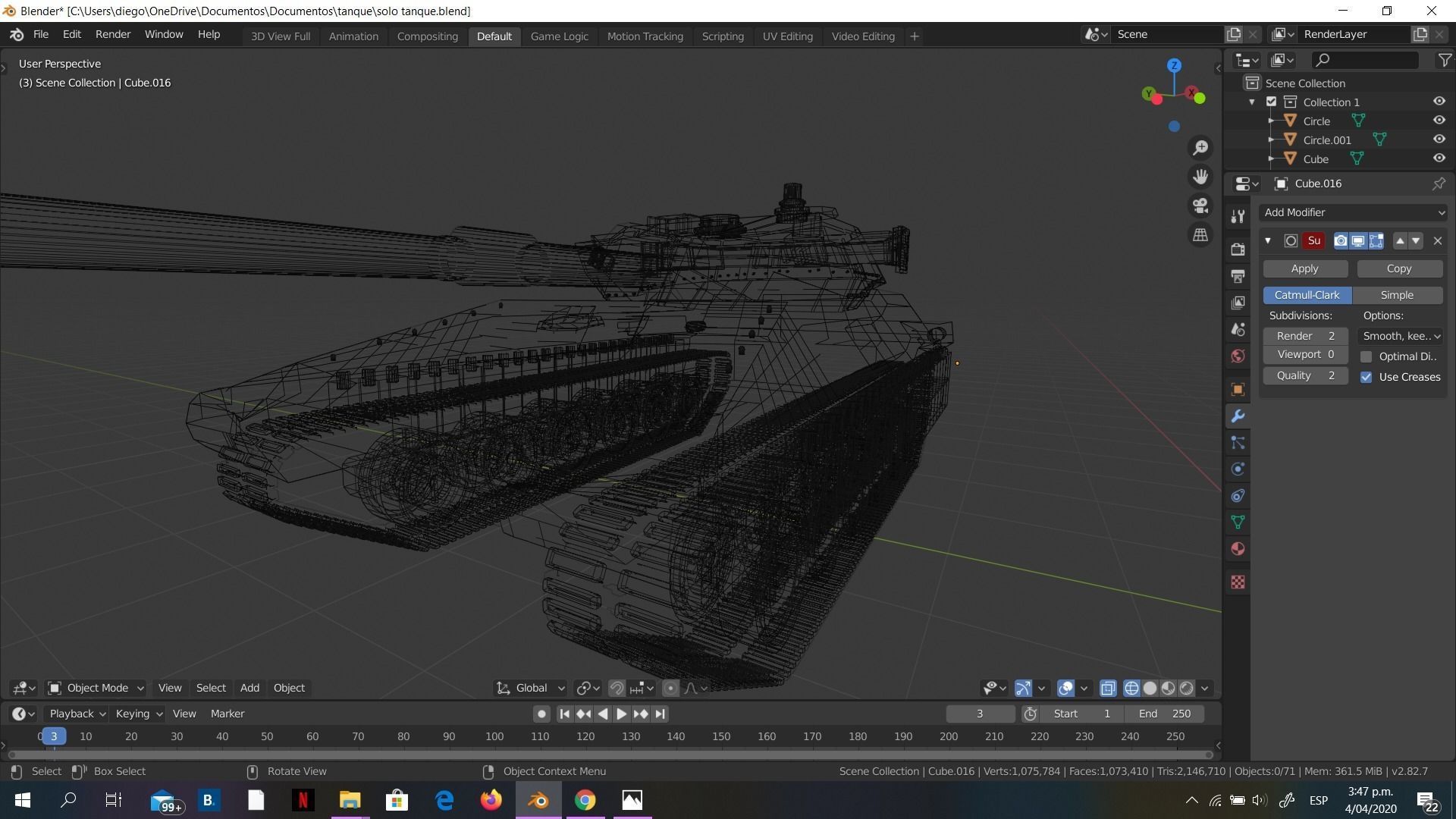 Tank 3D Military Vehicle Blender free 3D model | CGTrader