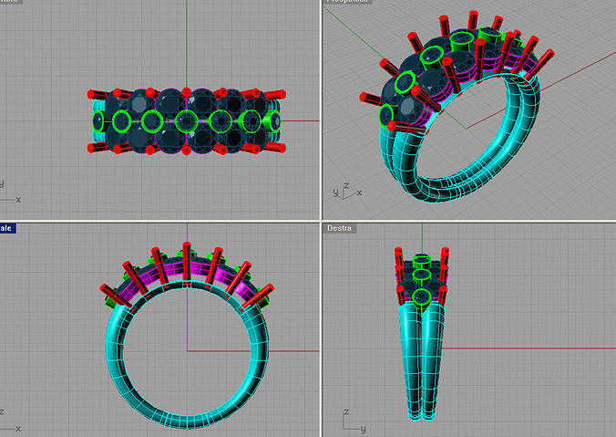 Eternity ring 3d model printable An081 3D model 3D printable | CGTrader