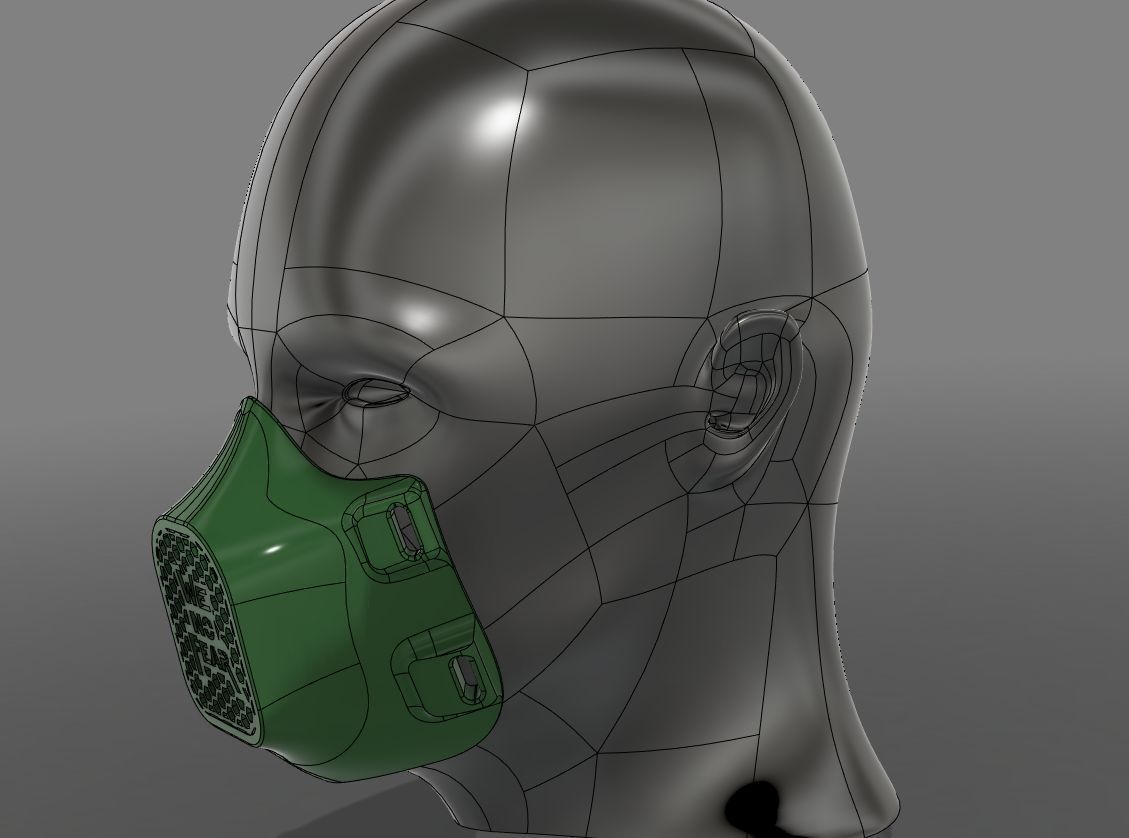 3L Mask free 3D model 3D printable | CGTrader