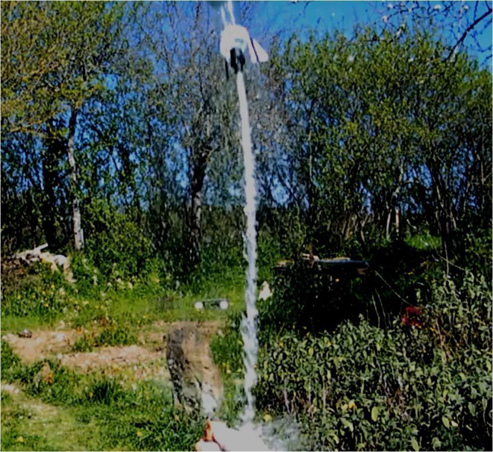 WATER ROCKET 3D model 3D printable | CGTrader