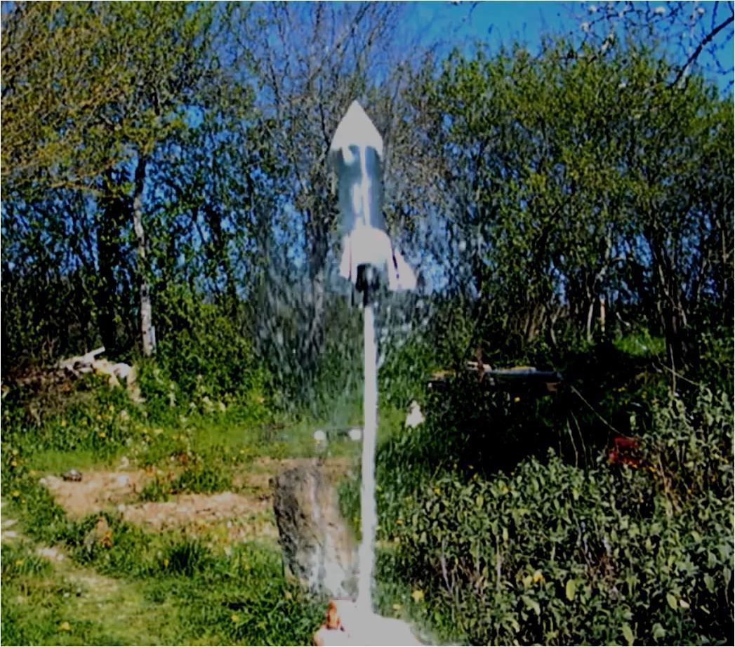 WATER ROCKET 3D model 3D printable | CGTrader