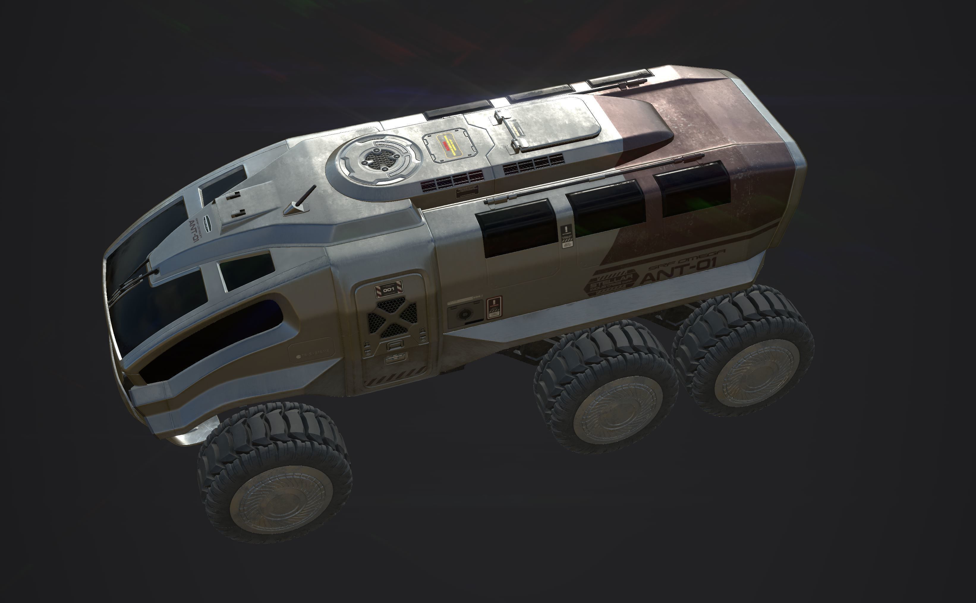 Planetary Rover ANT-01 Stellar Industries corp 3D model | CGTrader