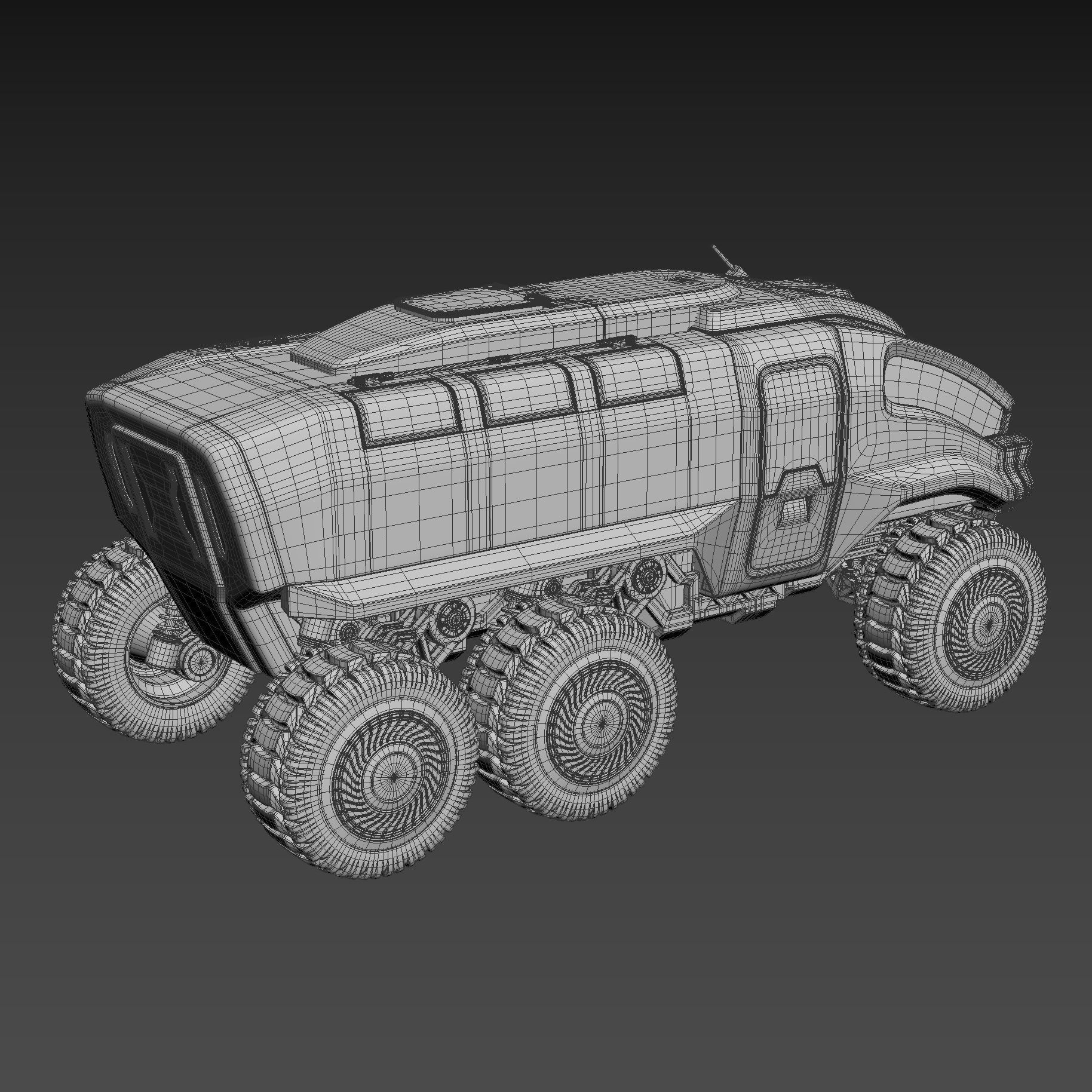 Planetary Rover ANT-01 Stellar Industries corp 3D model | CGTrader