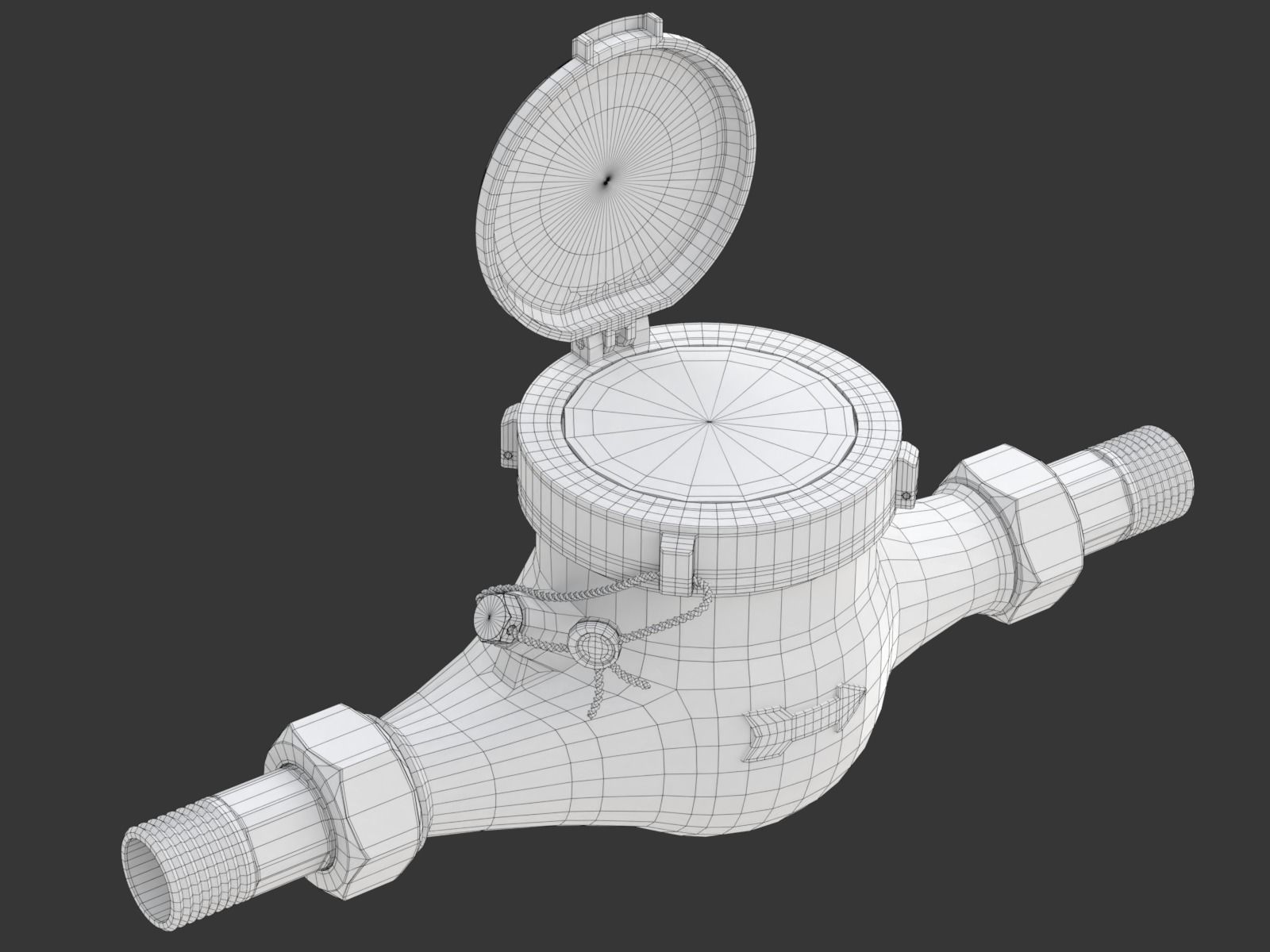 Water Meter 3D model | CGTrader