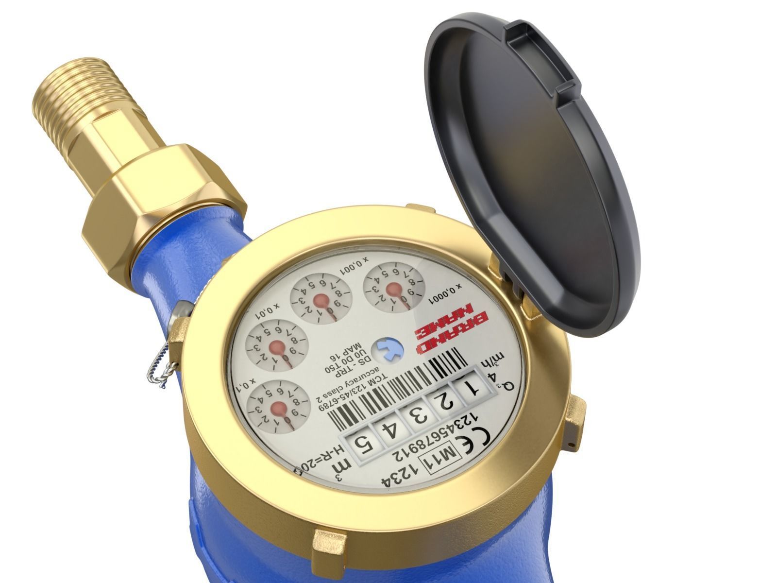Water Meter 3D model | CGTrader