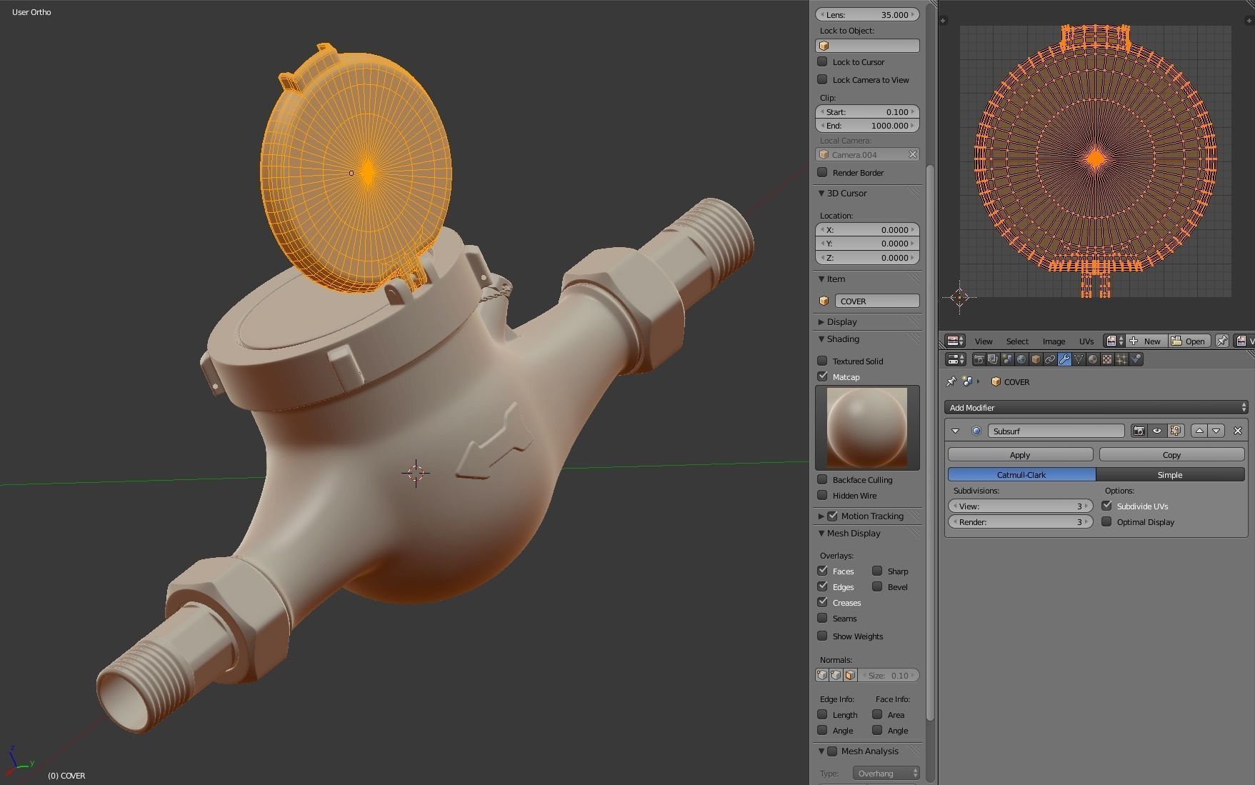Water Meter 3D model | CGTrader