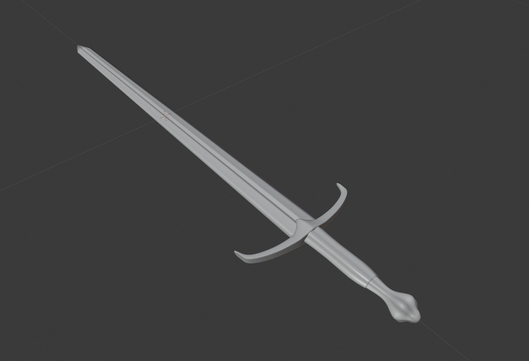 Knight Sword free 3D model | CGTrader
