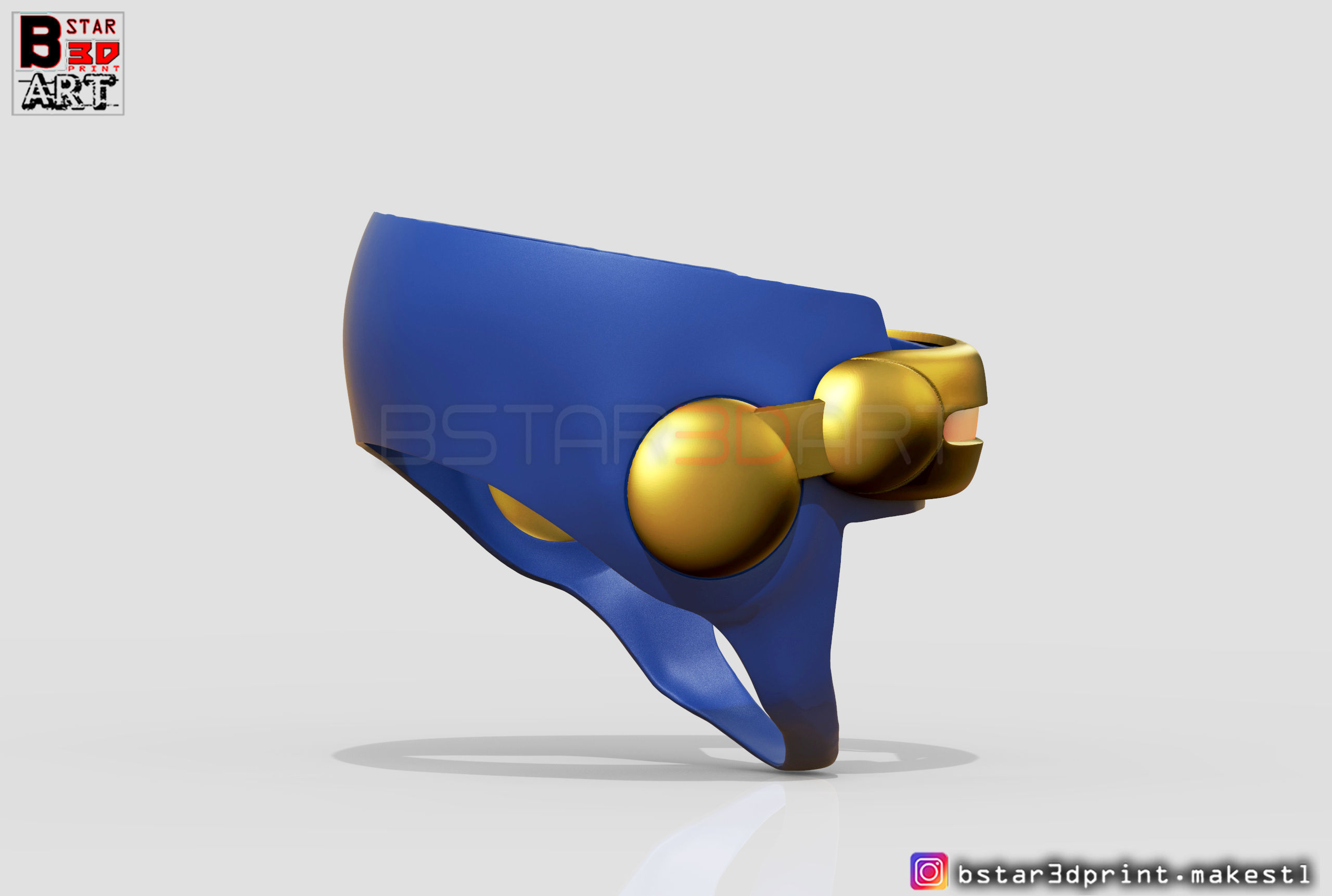 Cyclops X-Men Helmet - Marvel Comic cosplay 3D model 3D printable ...