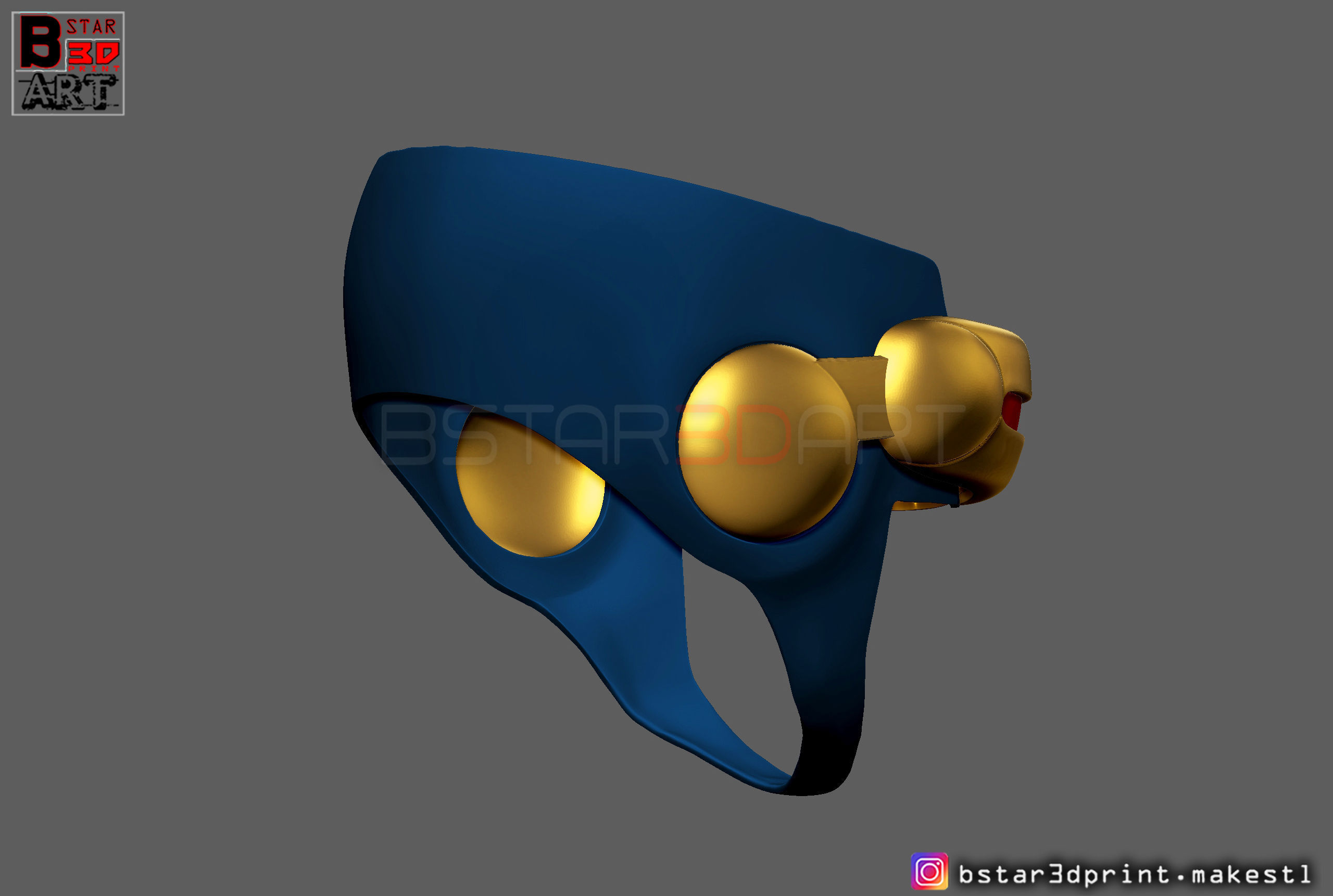 Cyclops X-Men Helmet - Marvel Comic cosplay 3D model 3D printable ...