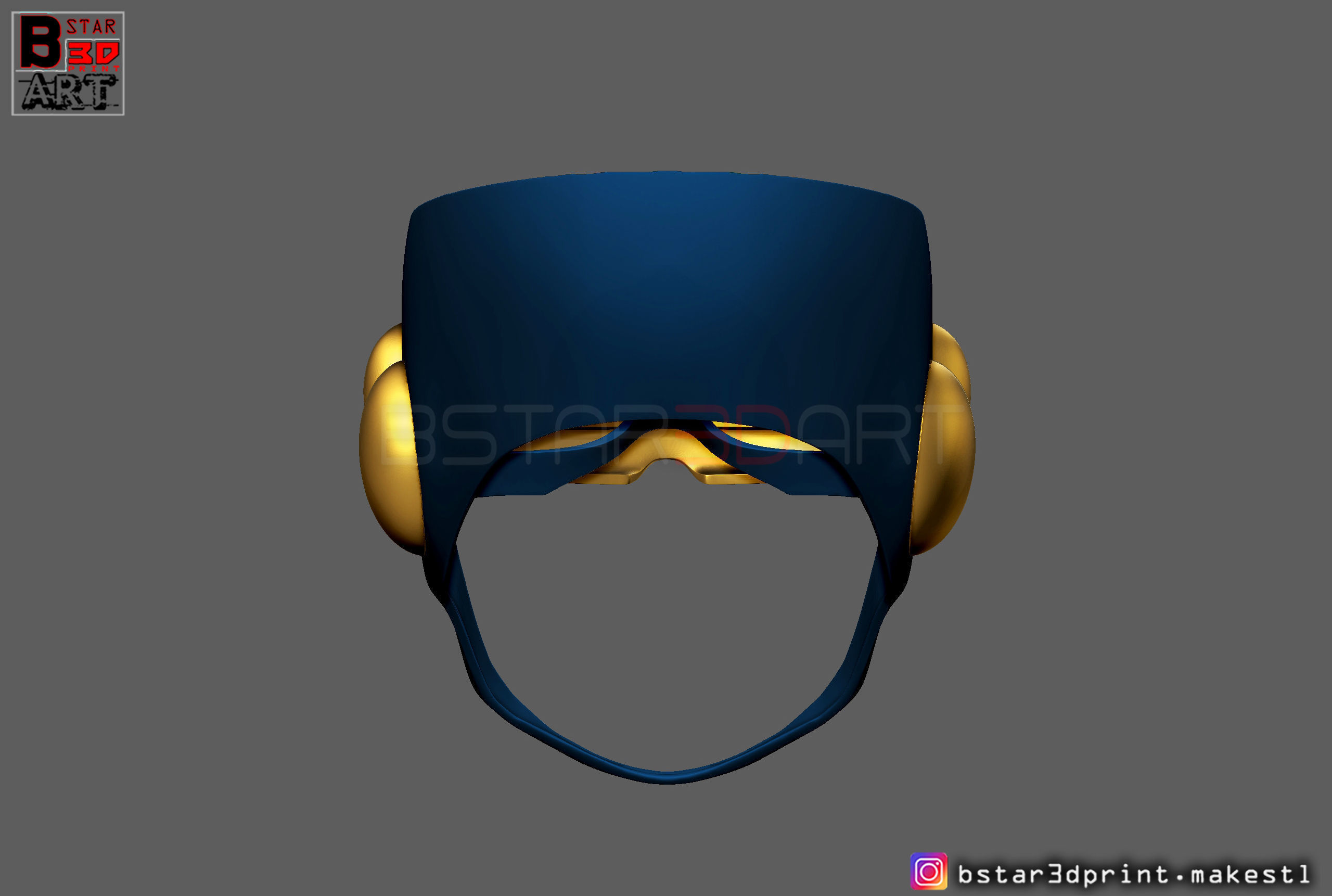 Cyclops X-Men Helmet - Marvel Comic cosplay 3D model 3D printable ...