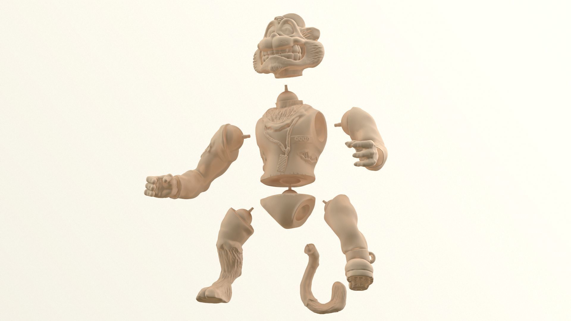 TMNT Scratch 3D Printable 3D model 3D printable | CGTrader