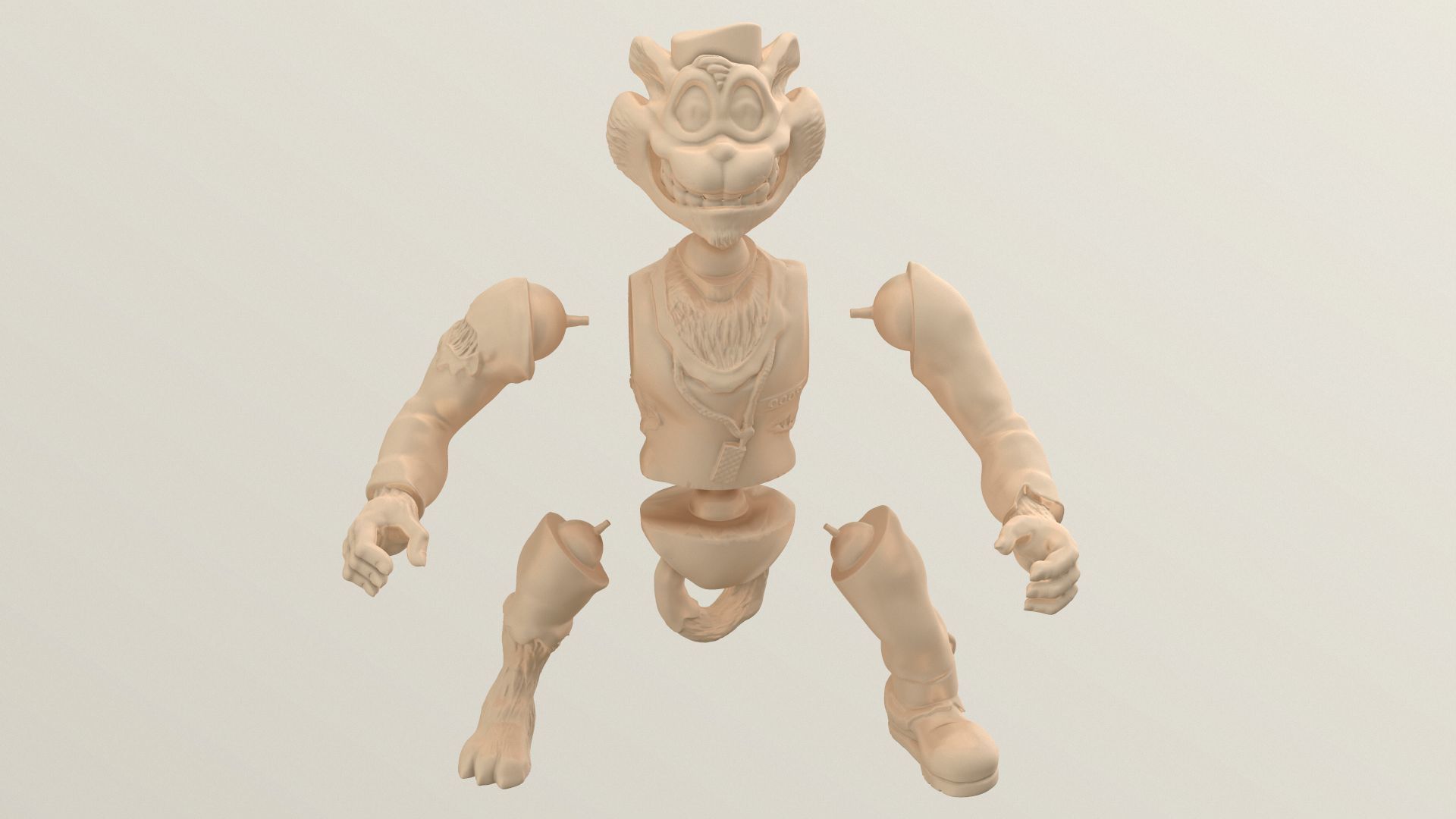 TMNT Scratch 3D Printable 3D model 3D printable | CGTrader