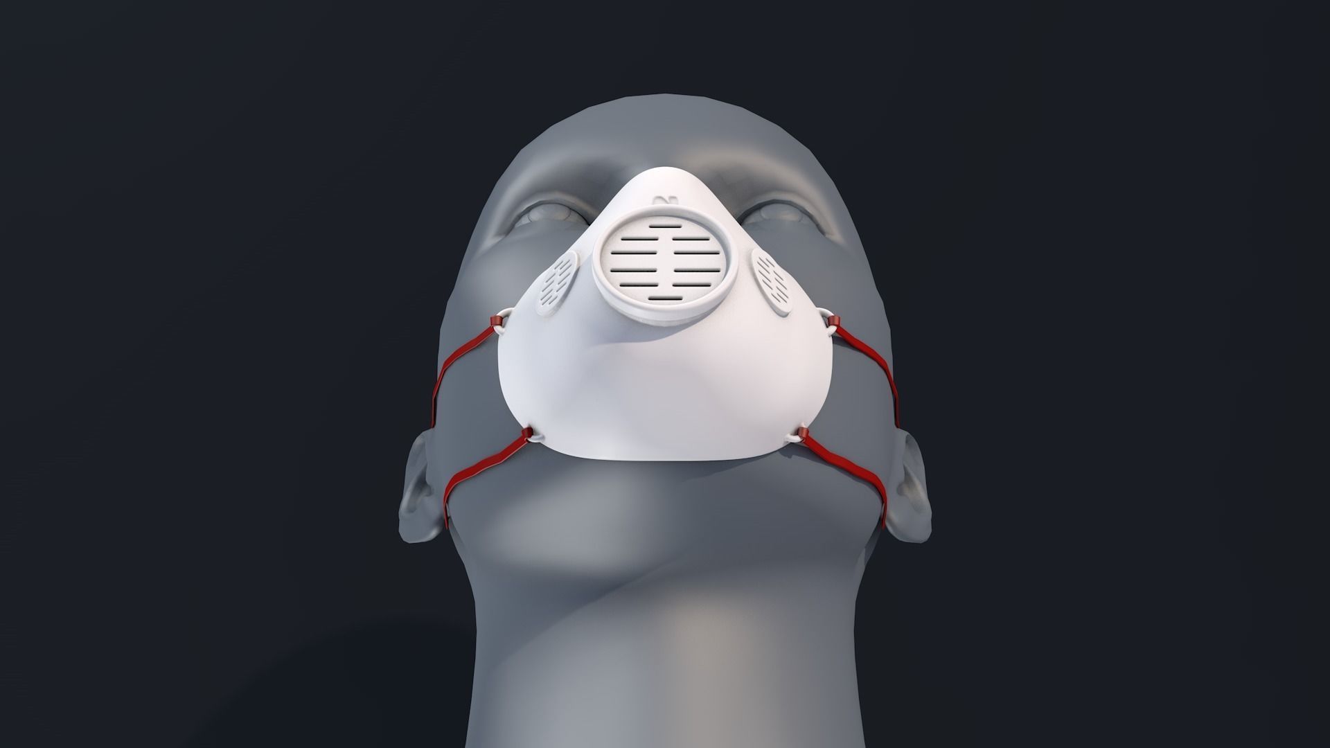 Face mask 3D Printable Model 3D model 3D printable | CGTrader