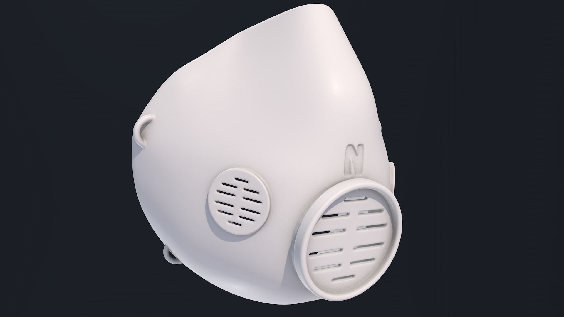 Face mask 3D Printable Model 3D model 3D printable | CGTrader