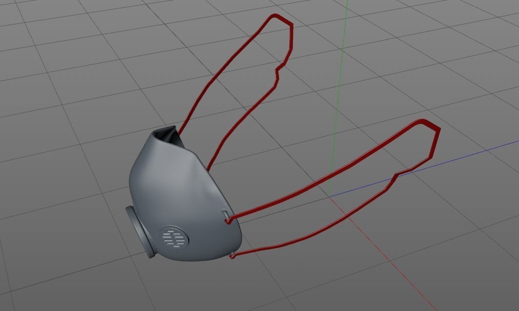 Face mask 3D Printable Model 3D model 3D printable | CGTrader