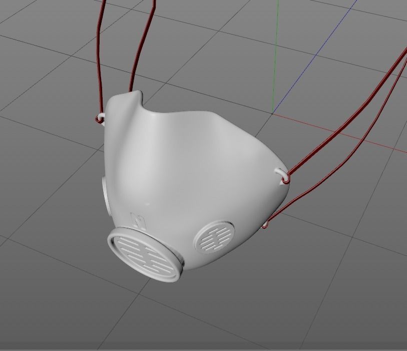 Face mask 3D Printable Model 3D model 3D printable | CGTrader