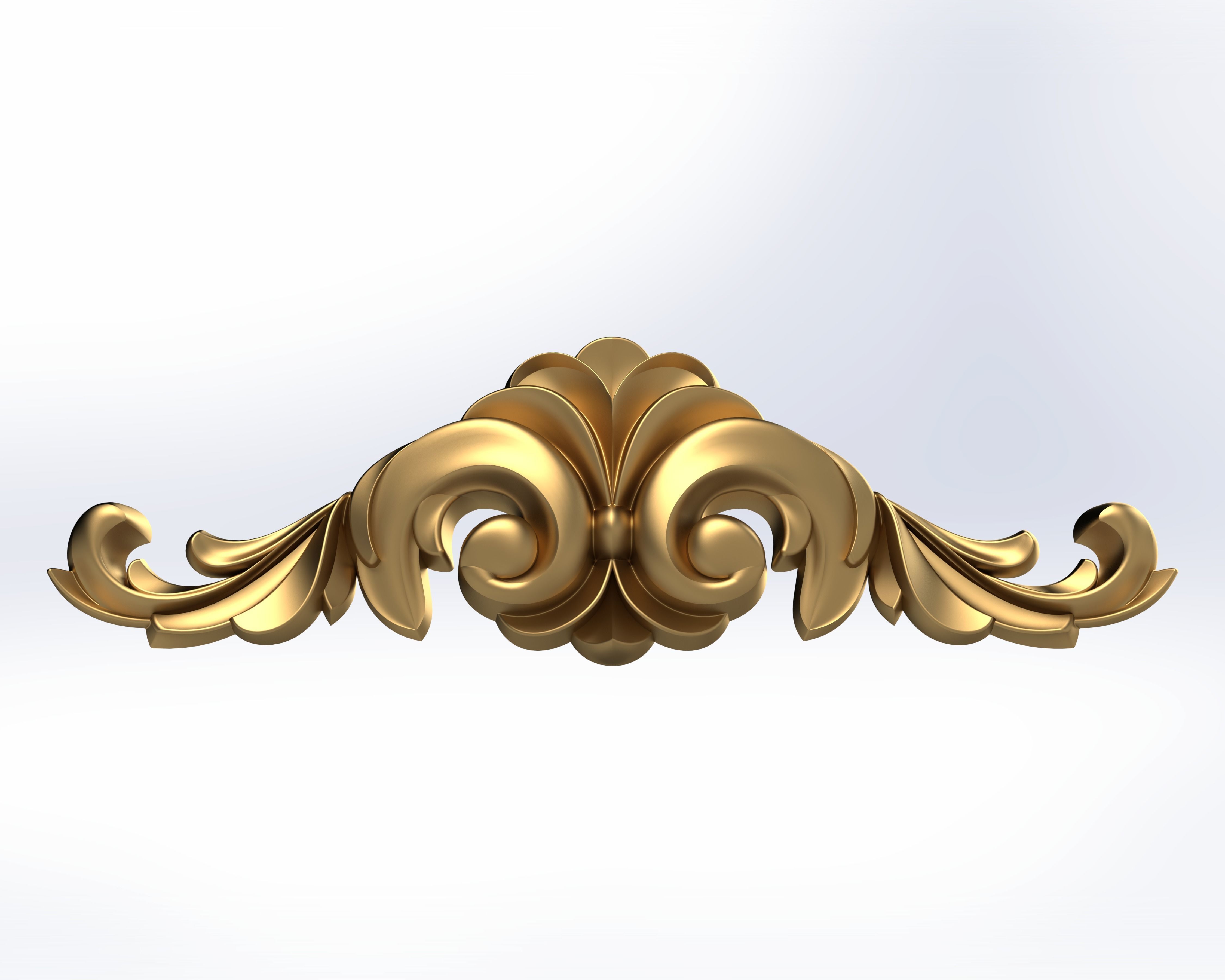 Handle decor 3D model | CGTrader