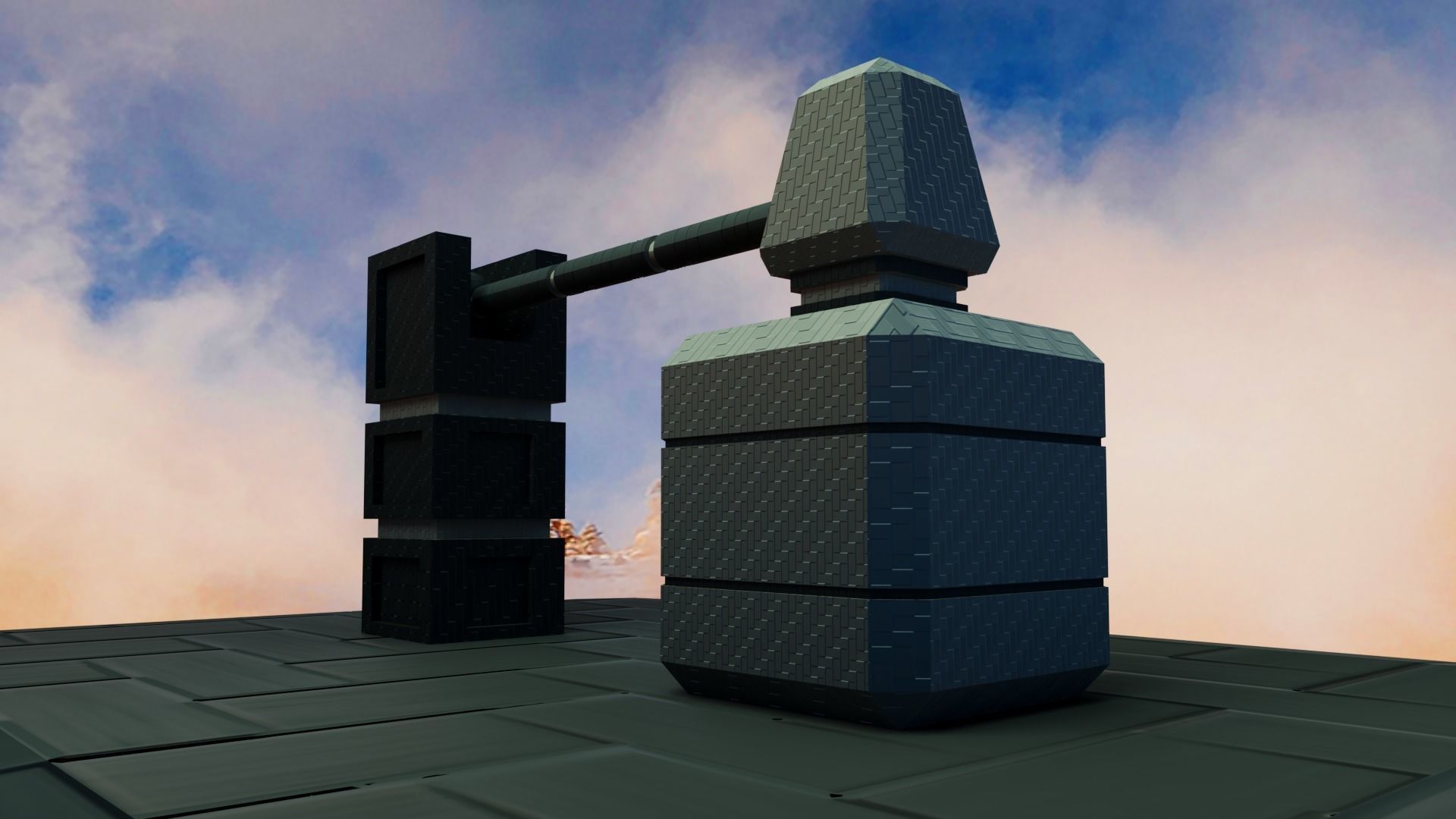 Animated Hammer For Games free VR / AR / low-poly 3D model animated ...