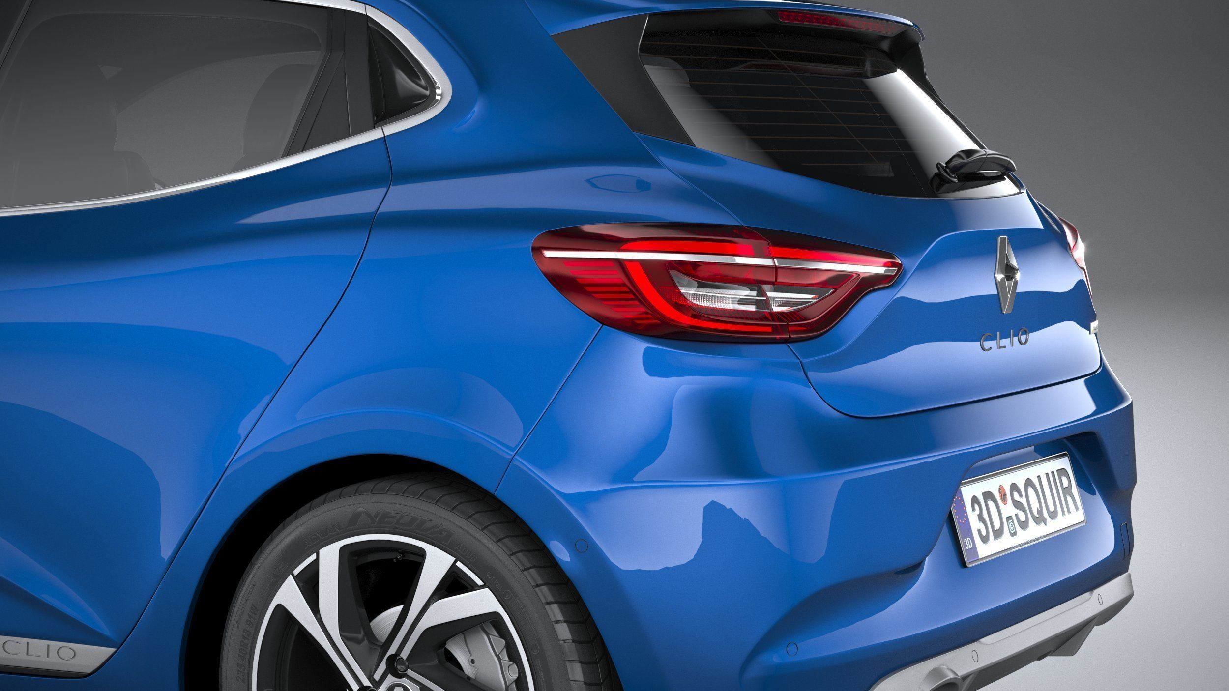 Renault Clio RS Line 2020 3D model | CGTrader