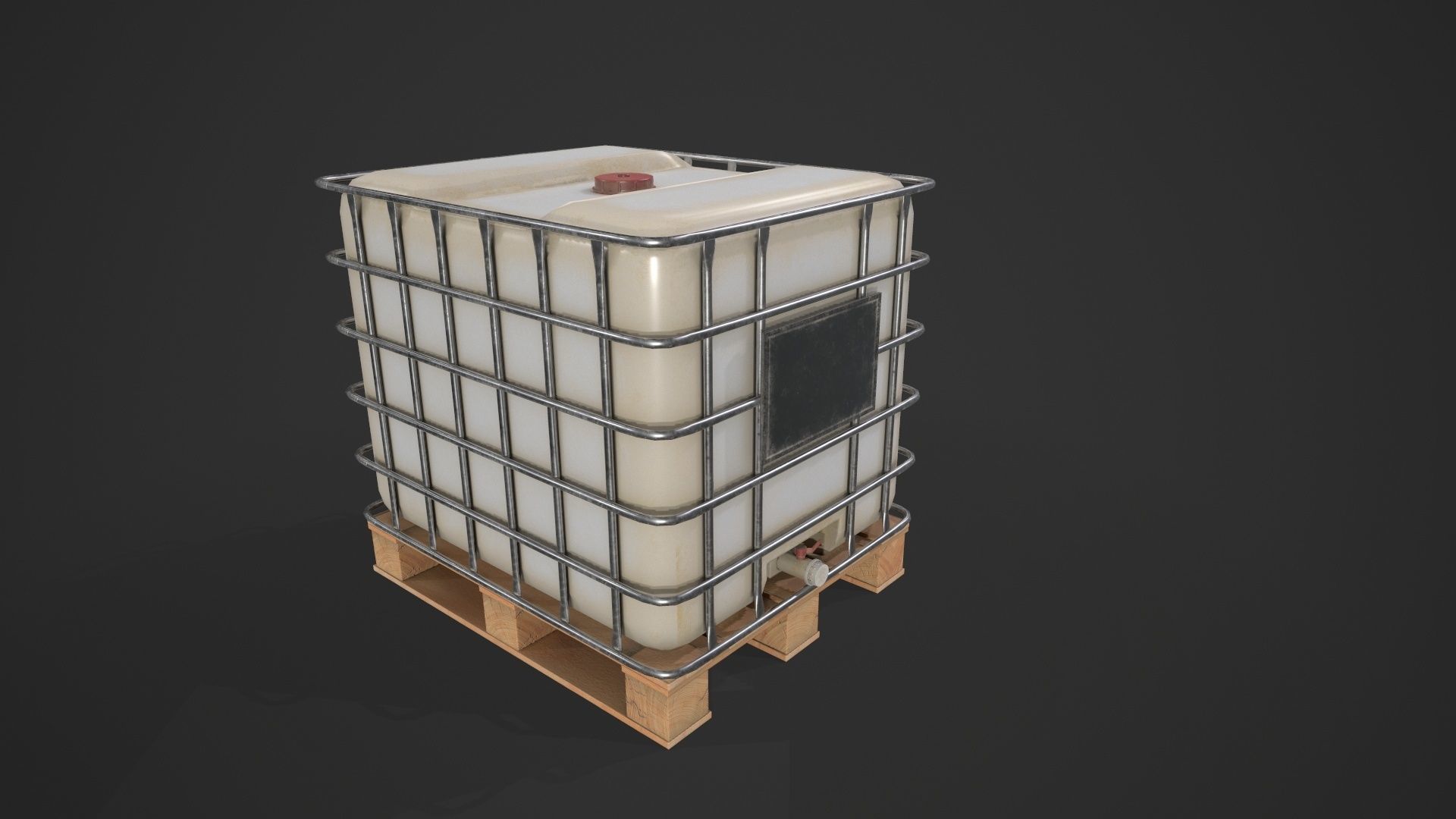 3D model Euro cube VR / AR / low-poly | CGTrader