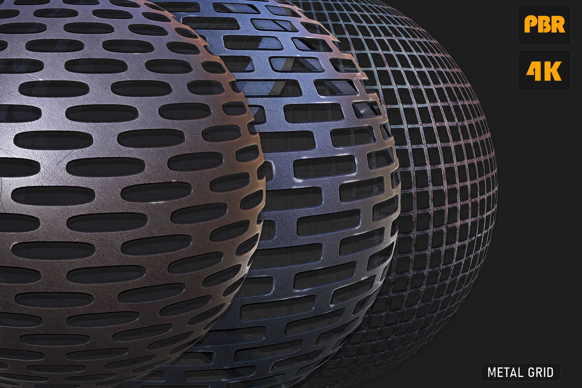 Metal Grid Texture | CGTrader