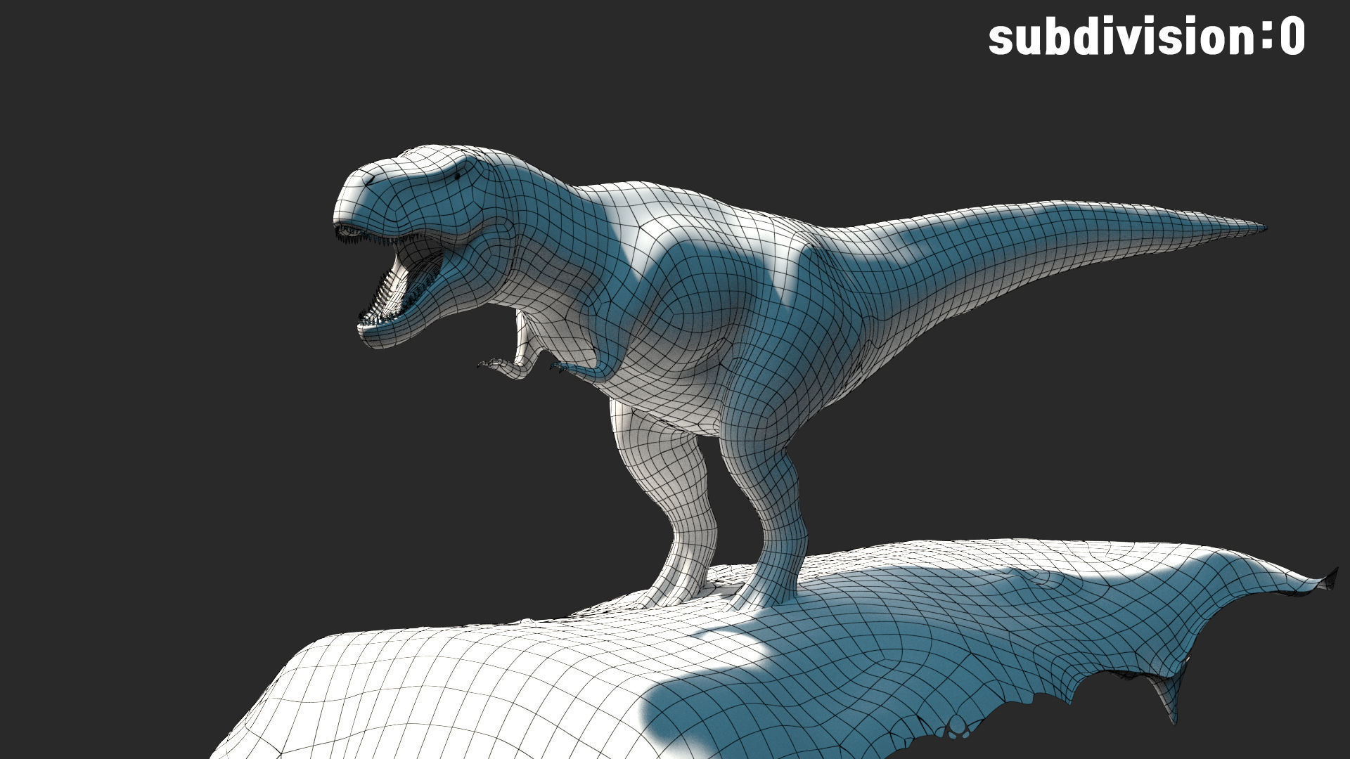3D model Tyrannosaurus Rex Rigged Animation VR / AR / low-poly | CGTrader