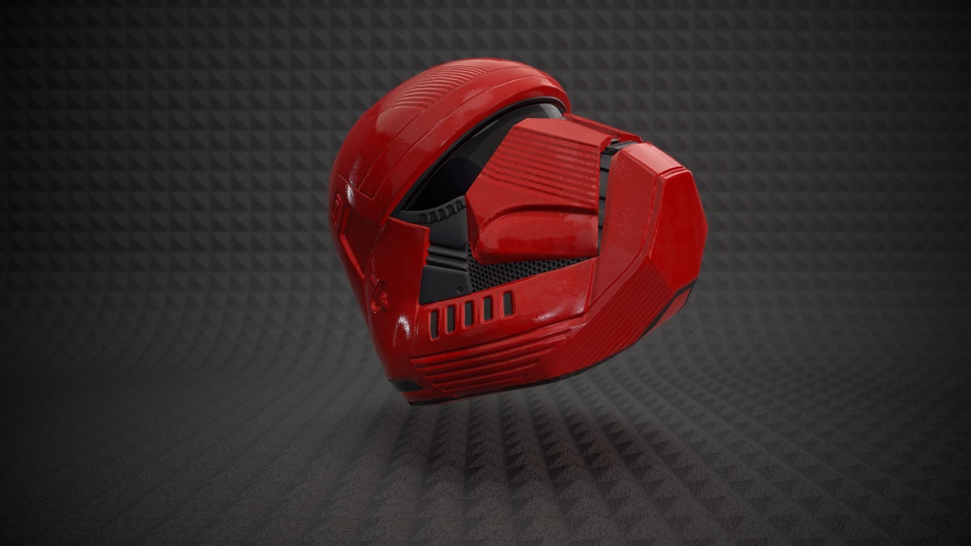 3D model Sith Trooper Helmet - Star Wars The Rise Of The Skywalker VR ...