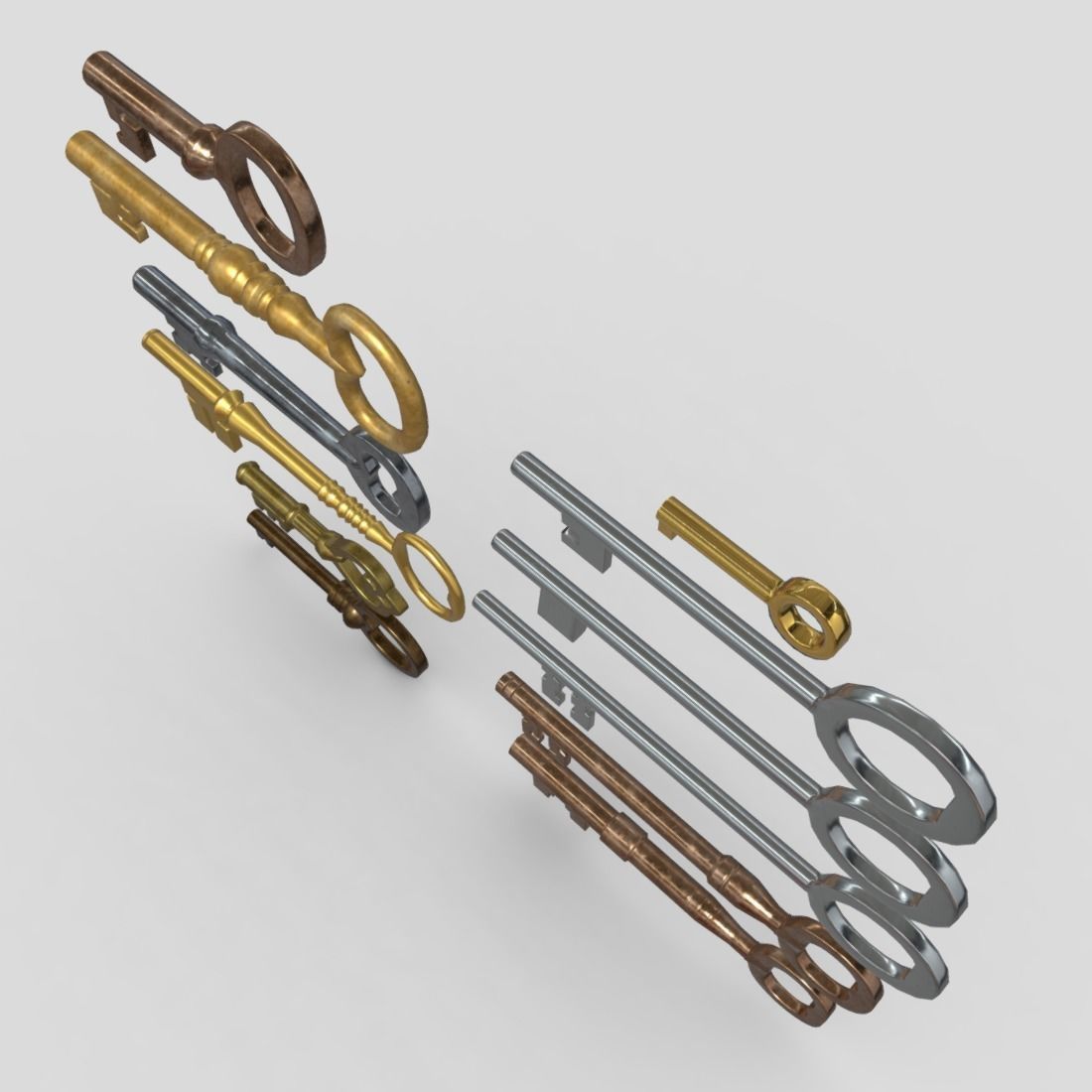 3D model Key Pack VR / AR / low-poly | CGTrader