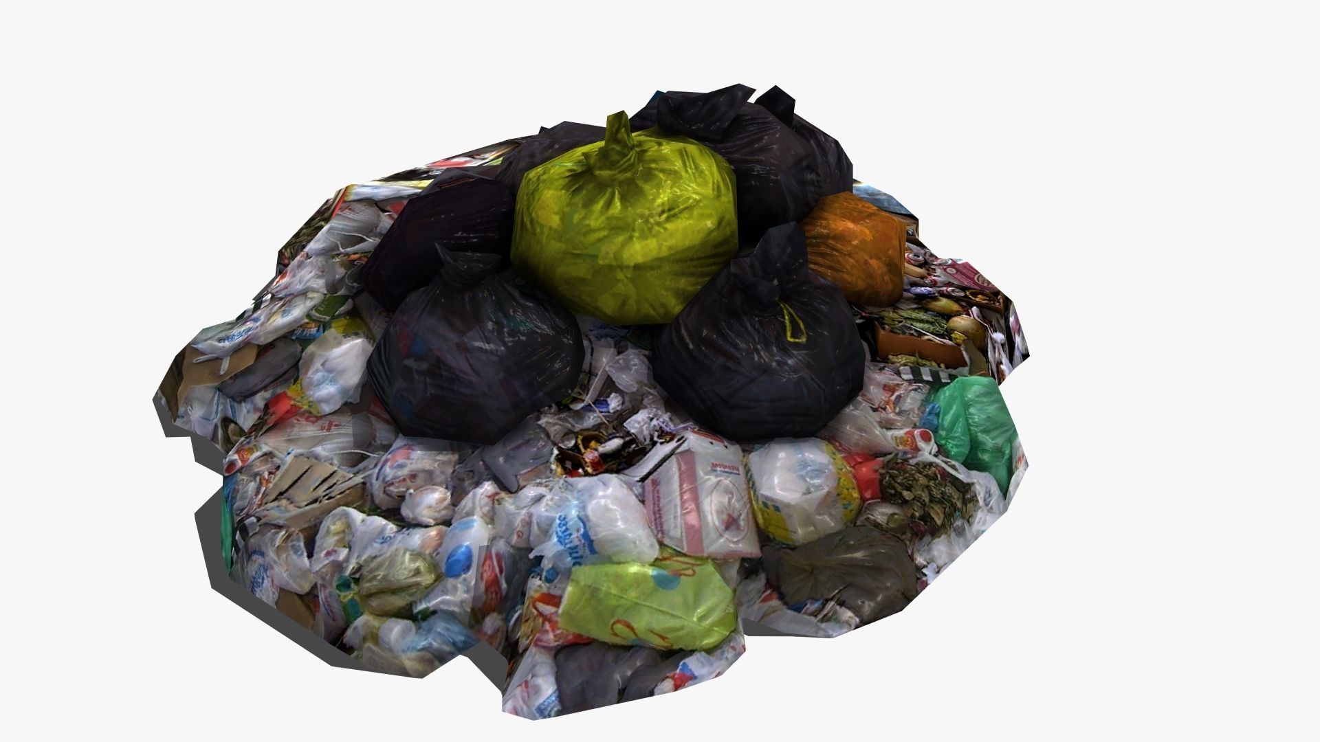 Trash Pile 3D model | CGTrader