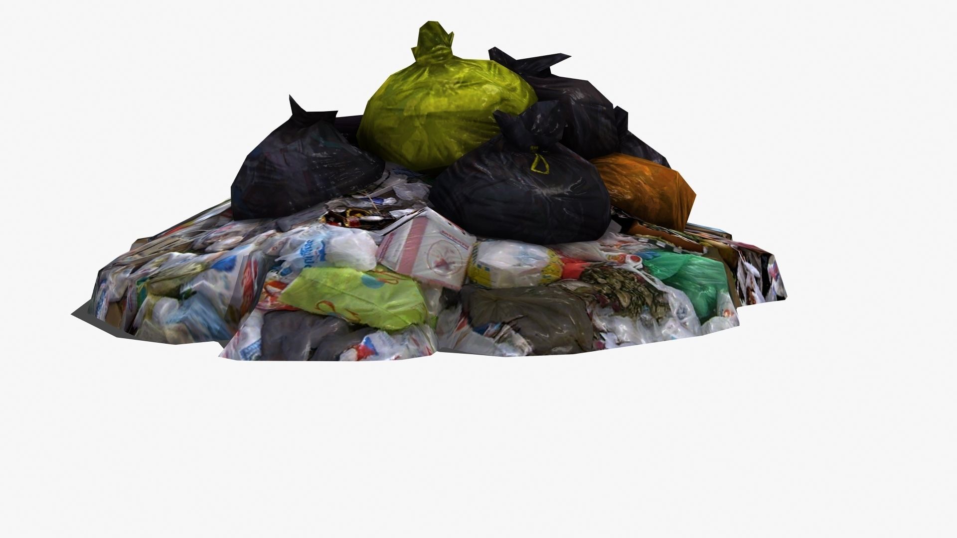 Trash Pile 3D model | CGTrader