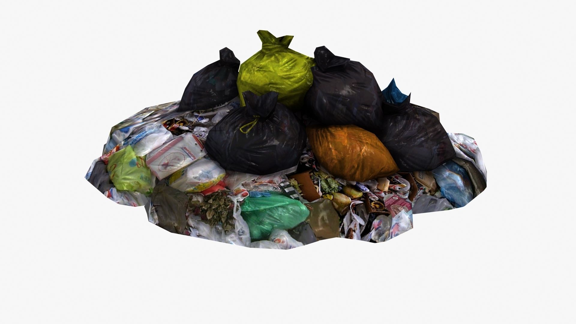Trash Pile 3D model | CGTrader
