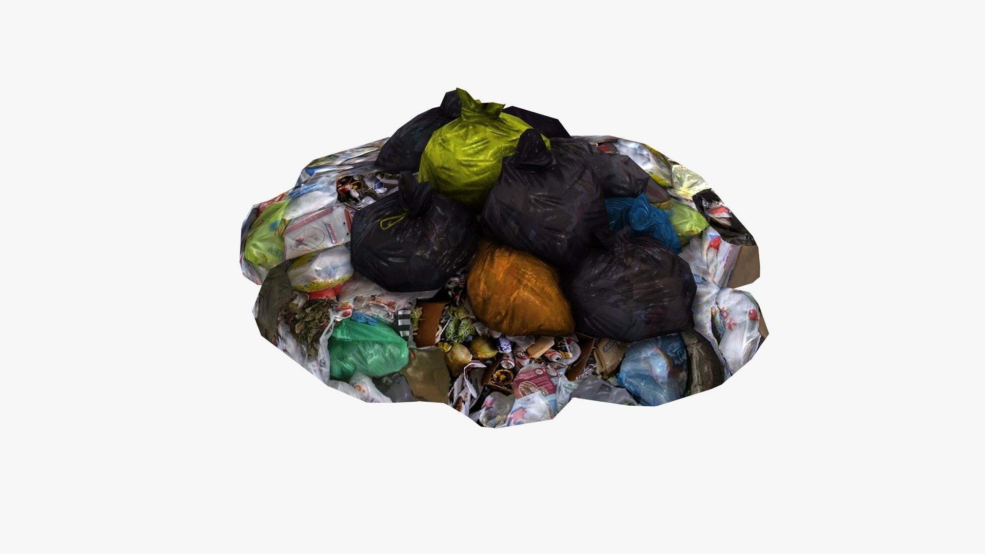 Trash Pile 3D model | CGTrader