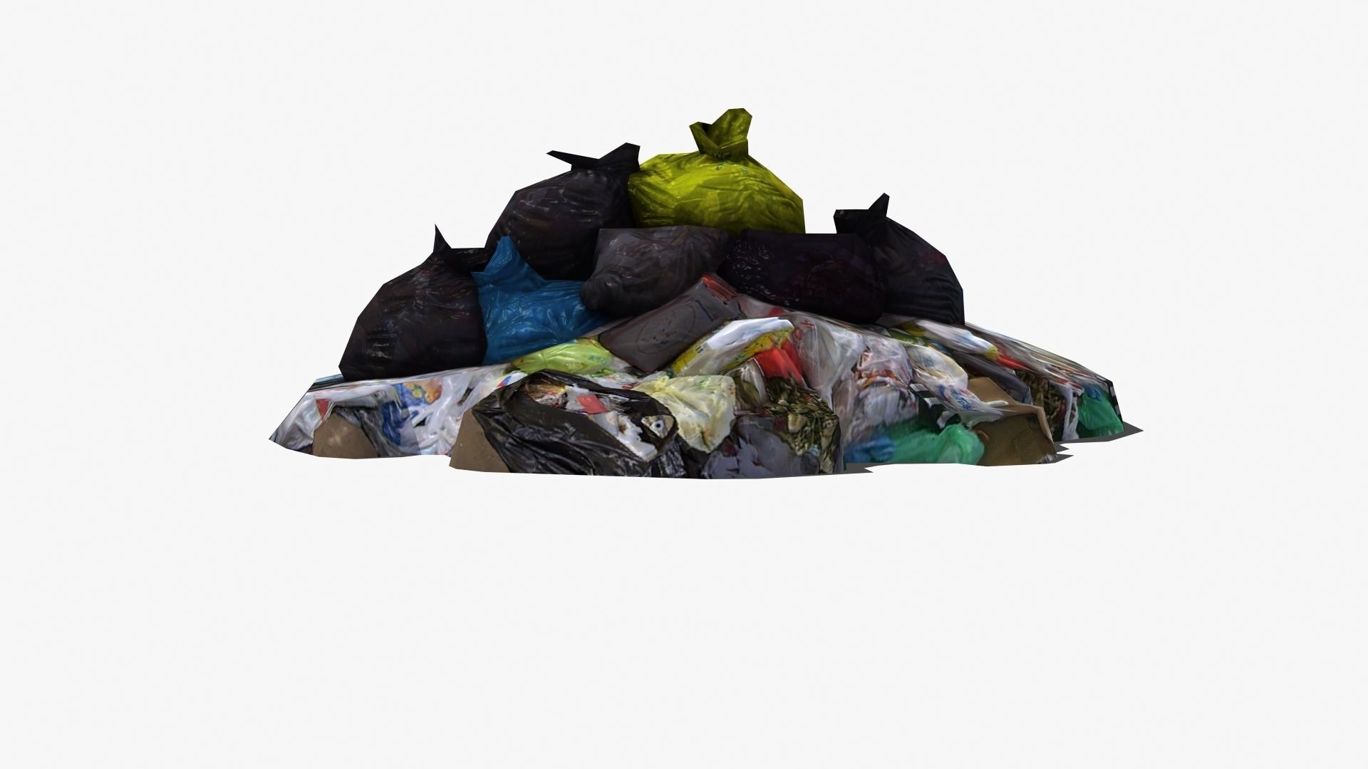 Trash Pile 3D model | CGTrader