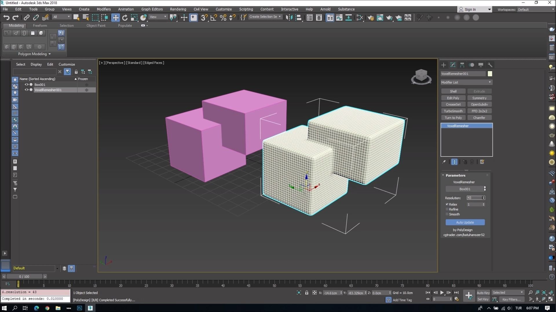 Voxel Remesh for 3dsMax 3D model | CGTrader Voxel Remesh for 3dsMax 3D model | CGTrader