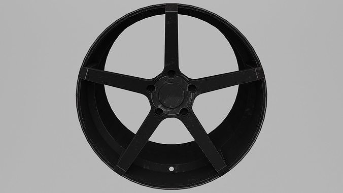 Sport Rim ZP06 free VR / AR / low-poly 3D model | CGTrader