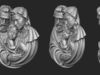 Holy Family Pendant 3D model 3D printable | CGTrader