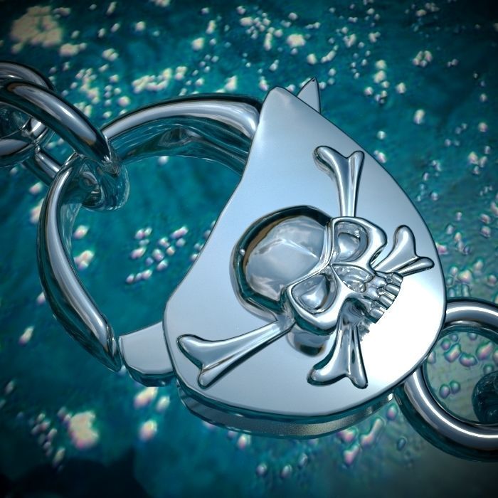 chain or bracelet lock 3D model 3D printable | CGTrader