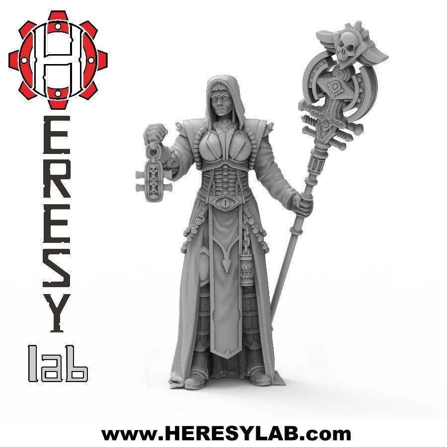 Heresylab - Adrastia Zealous 3D model 3D printable | CGTrader