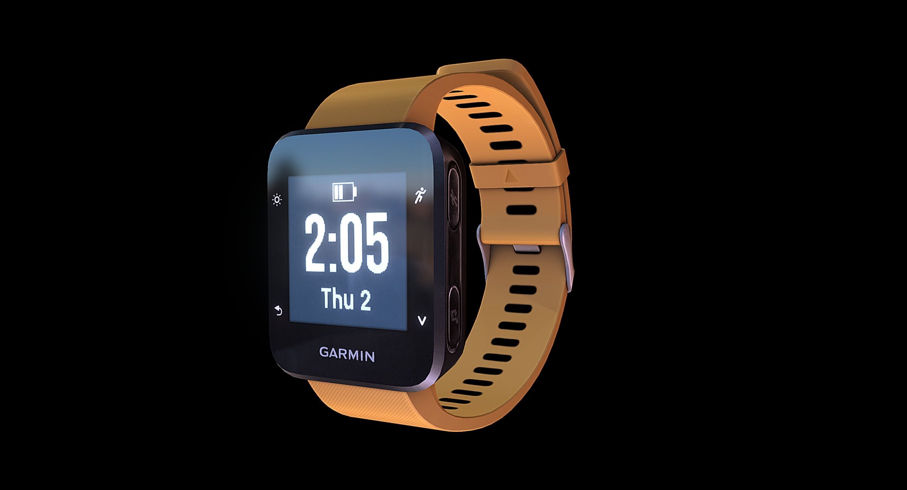 3D model Garmin running watch VR / AR / low-poly | CGTrader