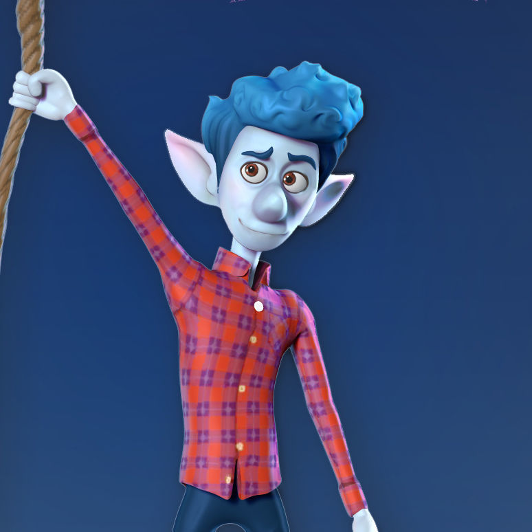 Ian Lightfoot - Onward Fanart 3D model 3D printable | CGTrader