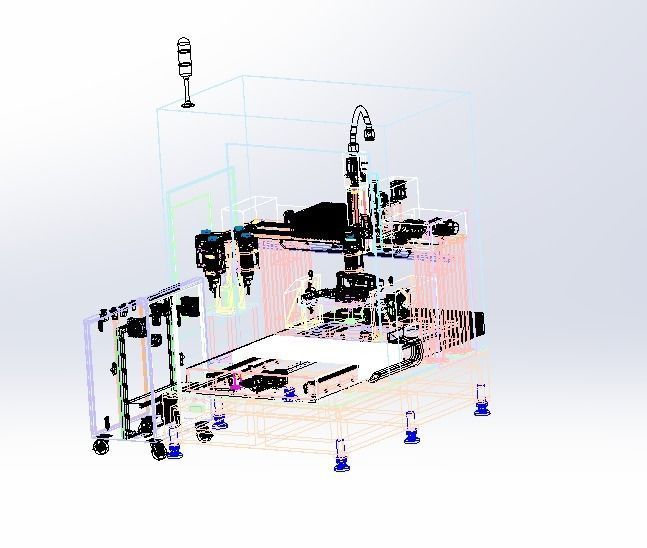 Six axis CNC milling machine 3D model | CGTrader