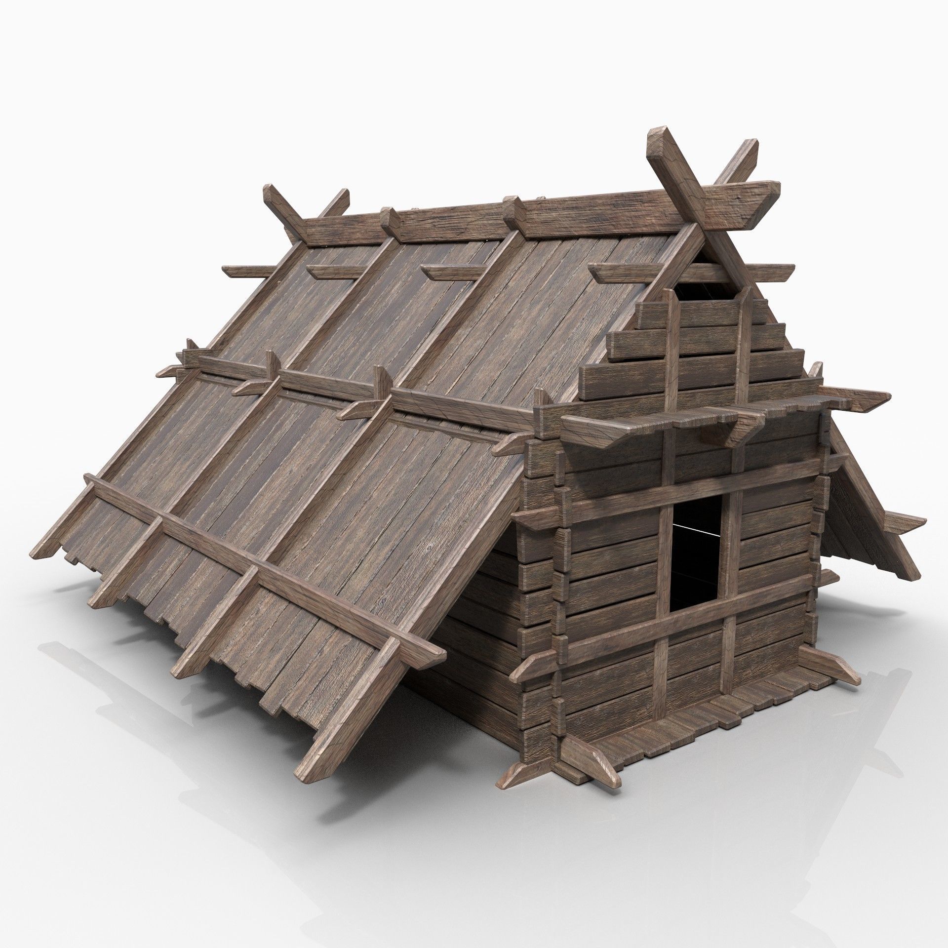 Viking Basic Hut Wooden House Cottage Medieval AAA Next Gen free VR ...